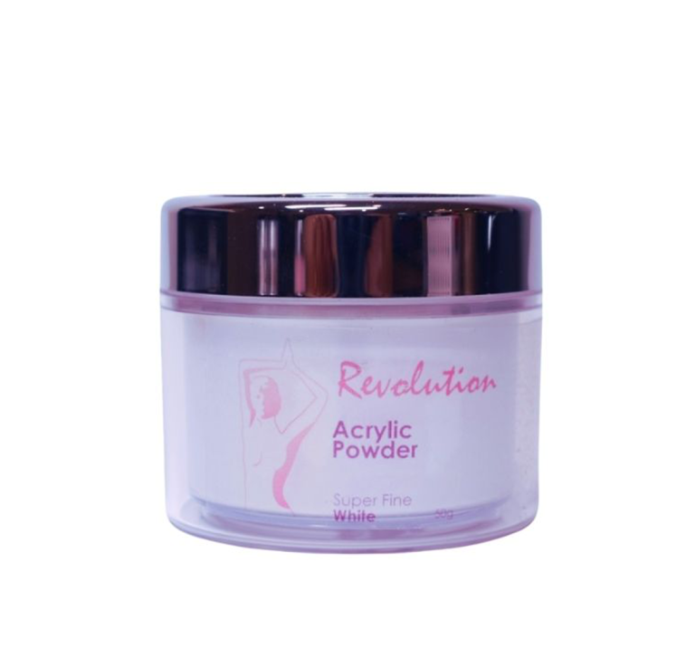 Acrylic Powder White- 50gm – Beauty Products Online